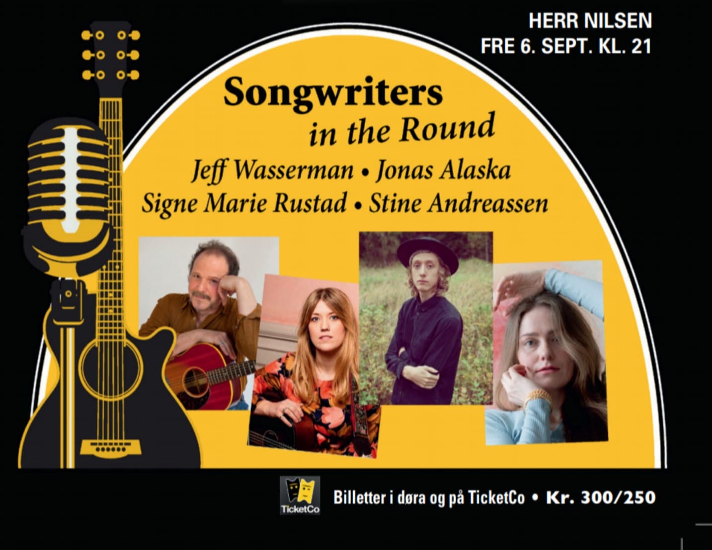 Østkanten Bluesklubb - Songwriters in the Round: Jonas Alaska, Stine ...